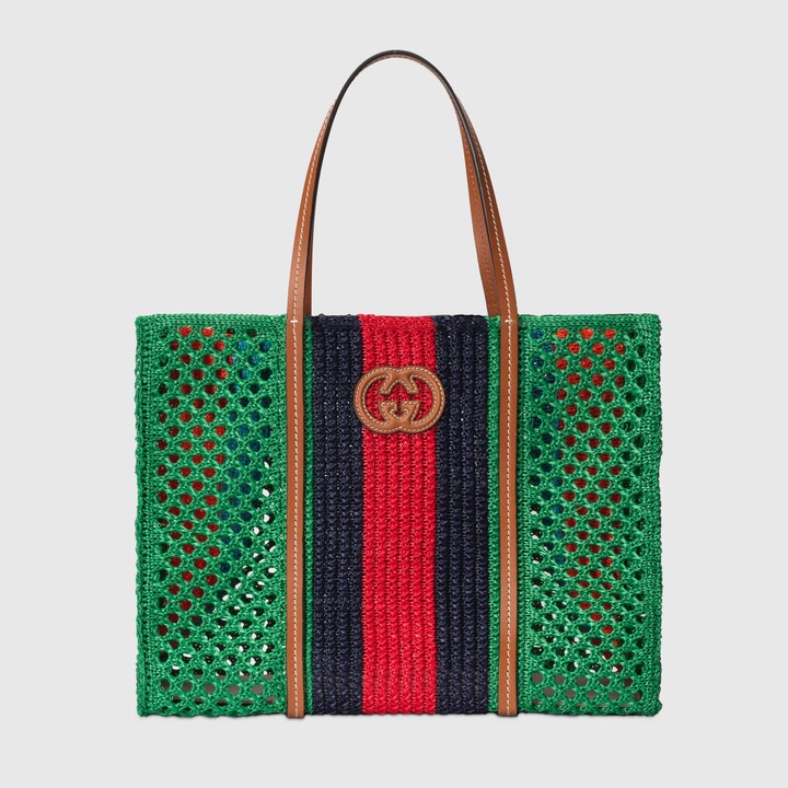 Gucci Medium Interlocking G tote bag - ShopStyle