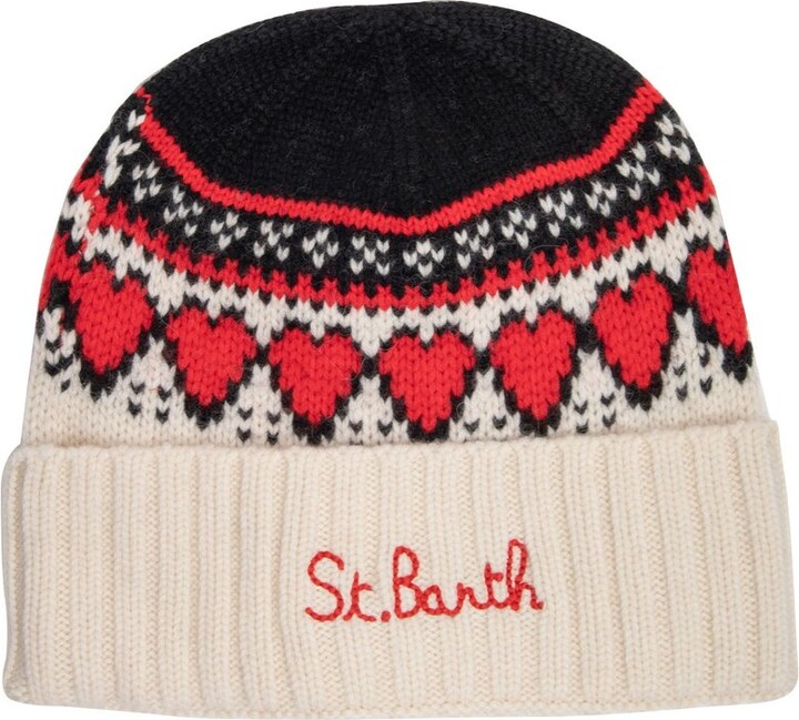 MC2 Saint Barth Logo Detailed Beanie - ShopStyle Hats