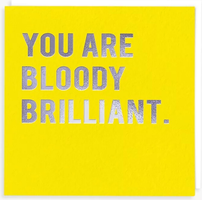 Redback Cards Brilliant Greeting Card - ShopStyle