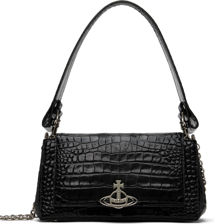 Vivienne Westwood Black Medium Hazel Bag - ShopStyle