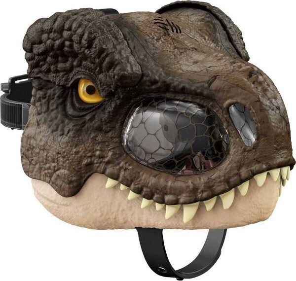 Jurassic World: Dominion Tyrannosaurus Rex Chomp 'n Roar Mask Costume ...