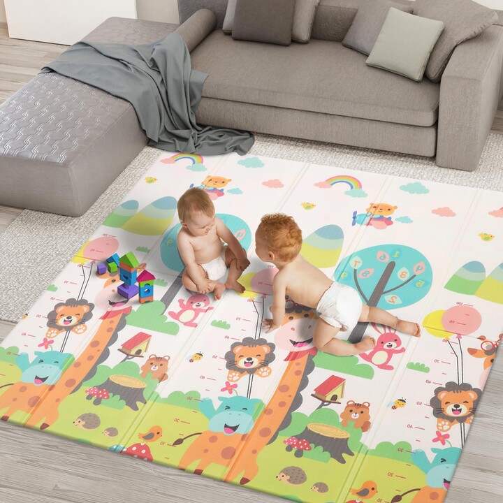 kidoola Reversible Large Baby Play Mat | Soft Playmat for Baby's ...