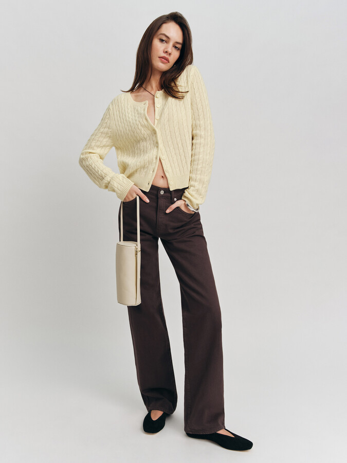 Reformation Val 90s Mid Rise Straight Jeans - ShopStyle