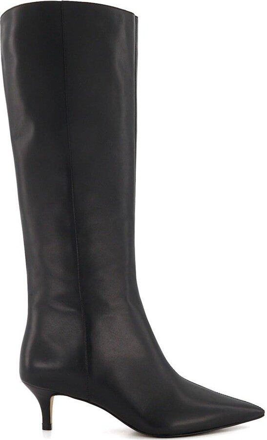 Dune London 'Smooth' Leather Knee High Boots - ShopStyle