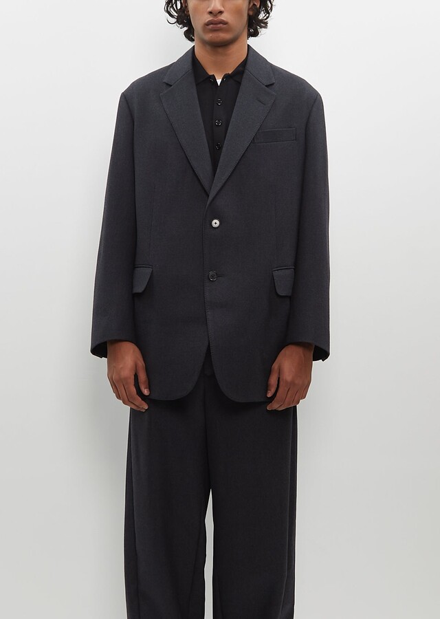 Auralee Men Light Melton Jacket - ShopStyle