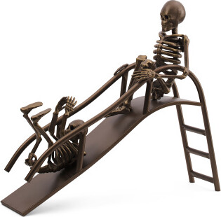 TJMAXX 22In Outdoor Safe Sinister Skeletons Slide Sculpture - ShopStyle ...