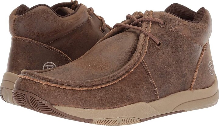 Roper Clearcut Men's Lace up casual Shoes Brown Vintage Leather : 11 D ...