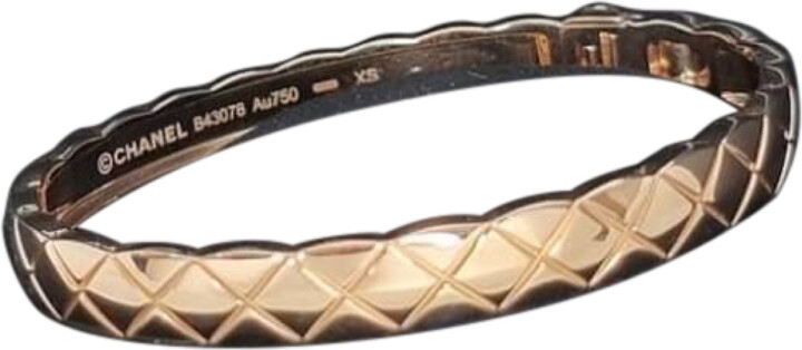 Chanel Coco Crush pink gold bracelet - ShopStyle