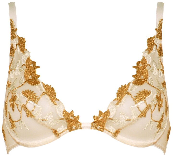 Studio Pia - Soraya Plunge Bra Ivory - ShopStyle