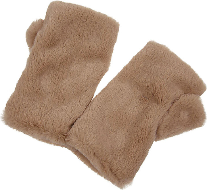 Alpo Shearling muffs - ShopStyle Scarves & Wraps
