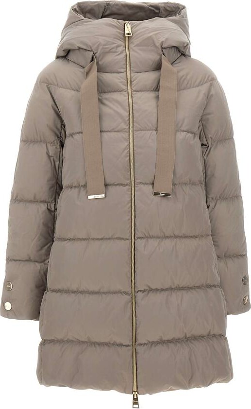 Herno A-Shape" down jacket - ShopStyle