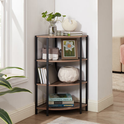 Wondrous Iconic Modern Corner Bookcase - ShopStyle Home Office