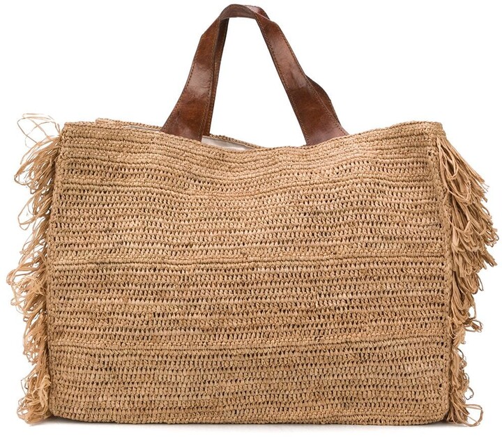IBELIV Woven Design Tote Bag - ShopStyle