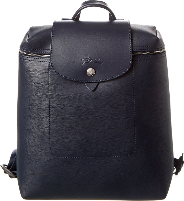 Longchamp Le Pliage City Medium Canvas & Leather Backpack - ShopStyle