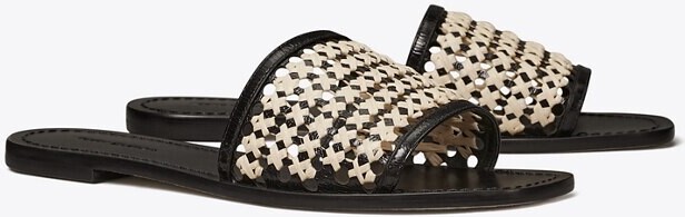 Tory Burch Woven Raffia Slide - ShopStyle