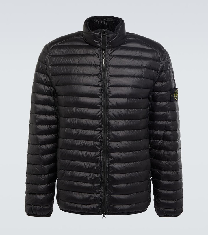 Stone Island Quilted down jacket - ShopStyle