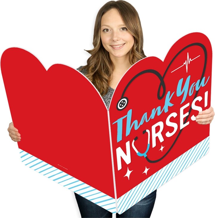 Big Dot of Happiness Thank You Nurses - Nurse Appreciation Week Giant ...