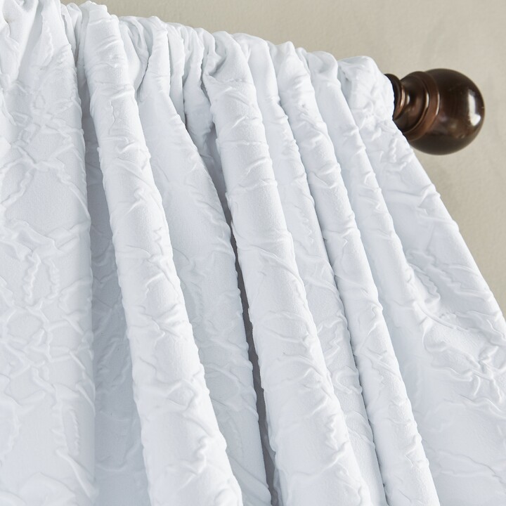 Peri Homeworks Bloomsbury Microsculpt Room Darkening Rod Pocket Curtain ...