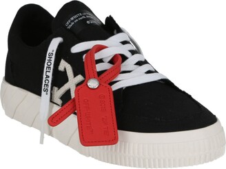 Off-White Vulcanized canvas sneakers - ShopStyle