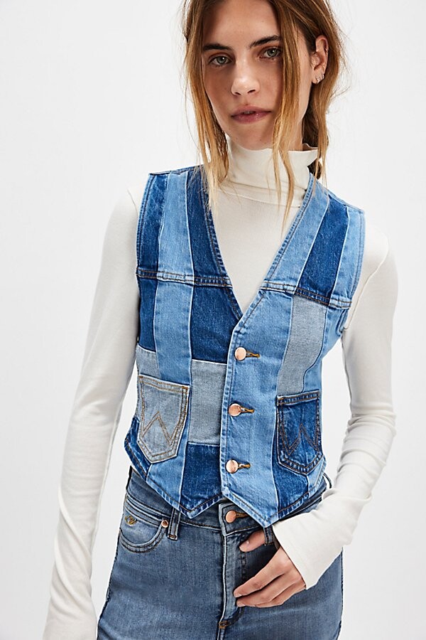 Wrangler x Lainey Wilson Patchwork Vest - ShopStyle