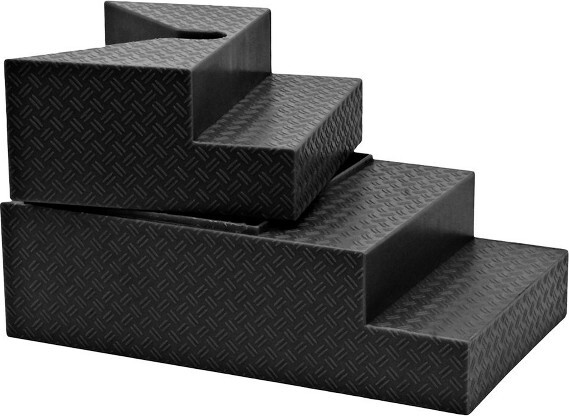 Figures Toy Company Deluxe Black Breakable Ring Stair for WWE & AEW ...