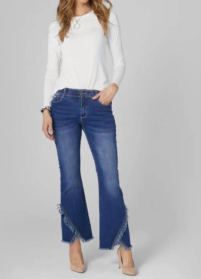 Coco + Carmen Omg Crossover Jean in Medium Wash - ShopStyle