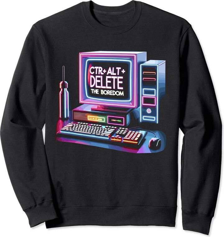90s Themed Party Costume Cyber Aesthetic Threads Ctrl Alt DELETE The ...