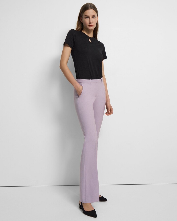 Theory Demitria Pant in Good Wool - ShopStyle