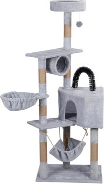 Archie & Oscar Cat Tree for Large Cats and Indoor Cats, Plush Tall Cat ...