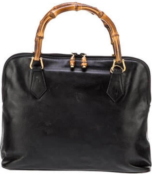 Gucci Vintage Bamboo Handle Bag - ShopStyle