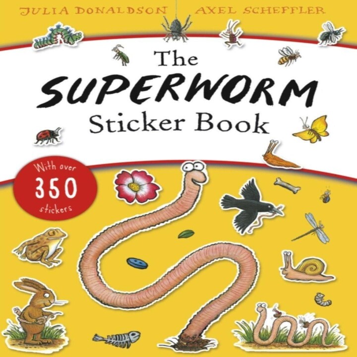 Julia Donaldson The Superworm Sticker Book - ShopStyle