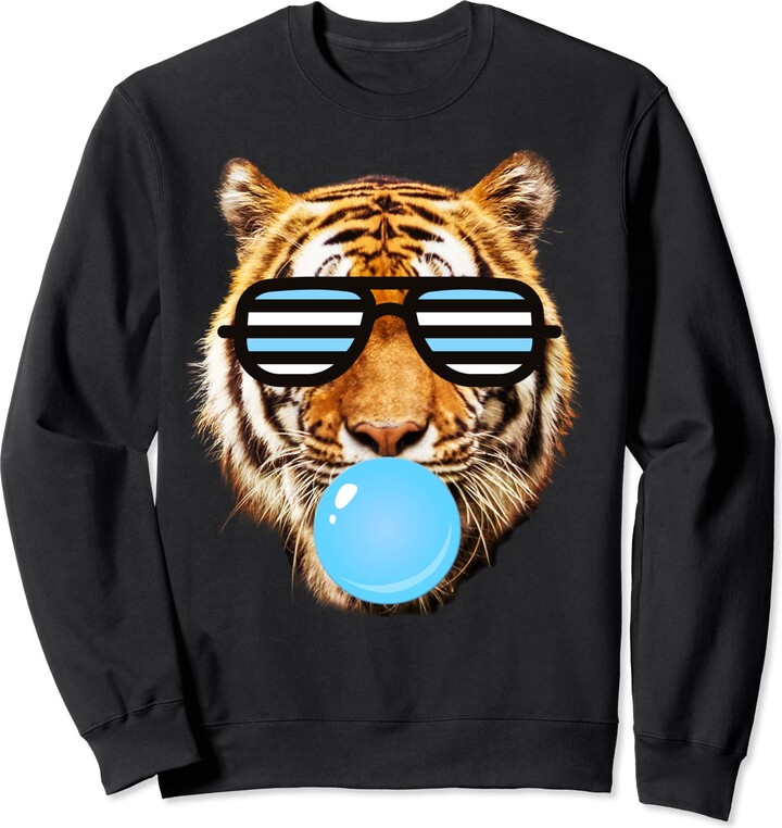 Bubble Gum Animals tiger lovers eyes face wild Blue Gum tiger Stripe ...