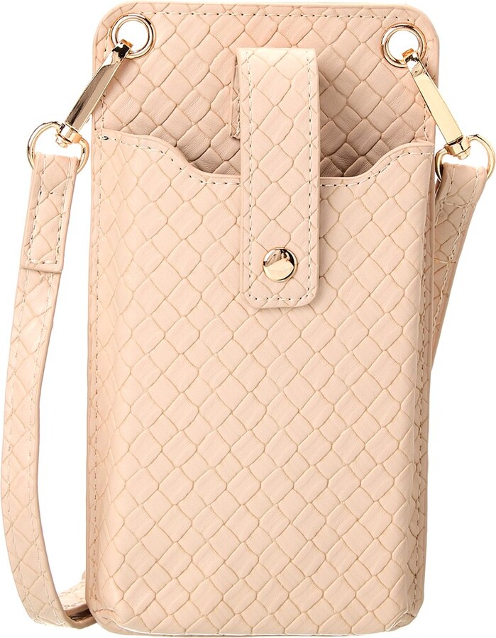 Urban Expressions Claire Woven Cell Phone Crossbody - ShopStyle
