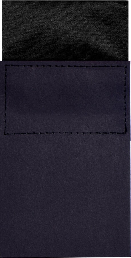 DonDon men's breast pocket handkerchief pre-folded square with ...