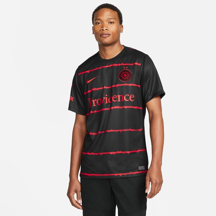 Nike Men's Portland Thorns FC 2022 Dri-FIT Stadium Home Soccer Jersey ...