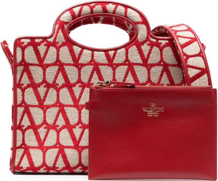 Valentino Garavani La troisième Toile Iconographe tote bag - ShopStyle