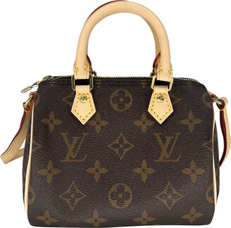 Louis Vuitton Nano Speedy / Mini HL leather crossbody bag - ShopStyle