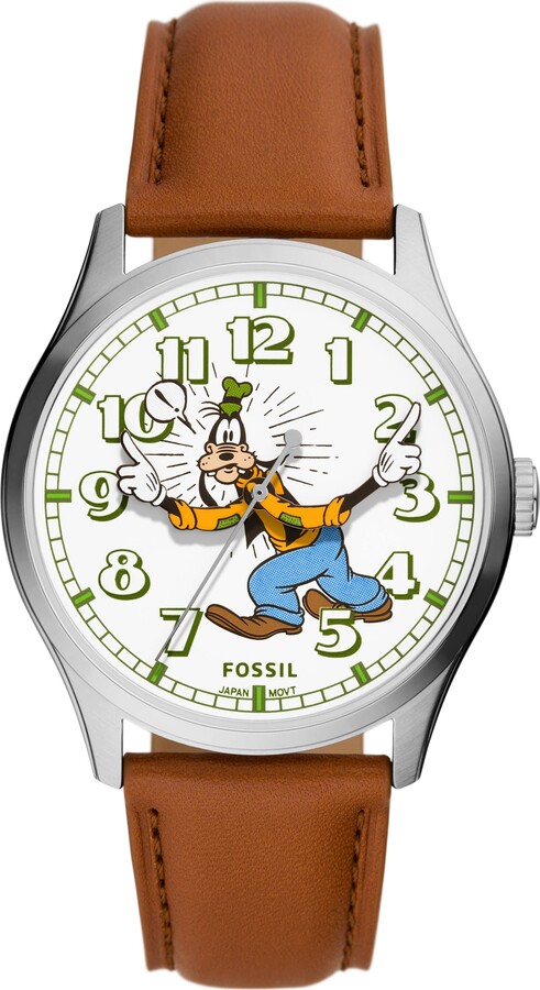 Fossil Unisex Disney Special Edition Three-Hand, Stainless Steel Watch ...