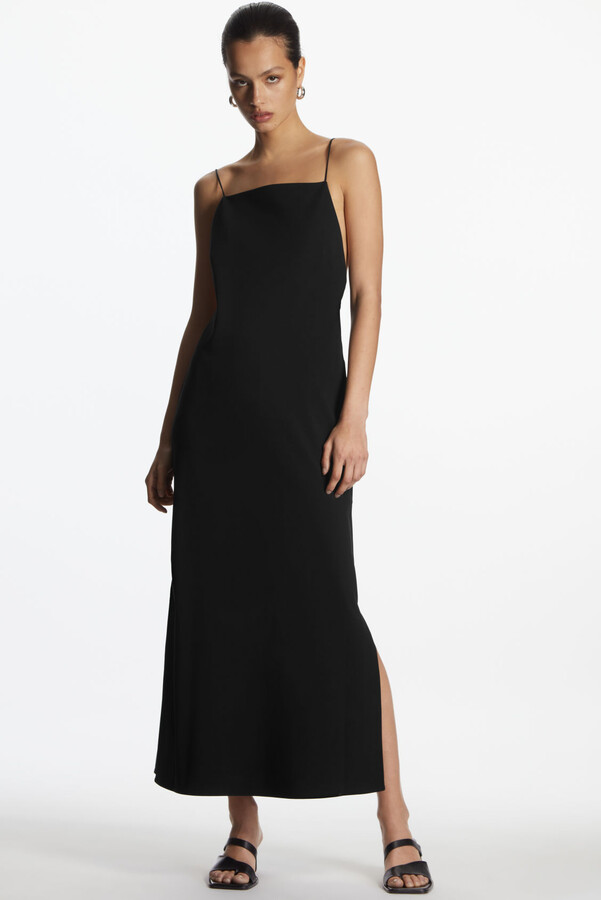 COS Open-Back Midi Dress - ShopStyle