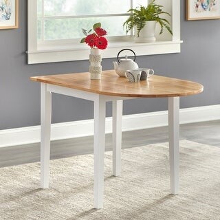 Simple Living Country Cottage Drop-Leaf Dining Table - ShopStyle