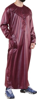 TruClothing.com Mens Thobe Jubba Islamic Clothing Muslim Kaftan Emirati ...