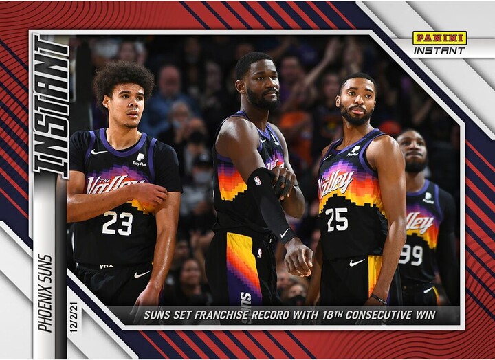 Phoenix Suns Fanatics Exclusive Parallel Panini America Instant Suns ...