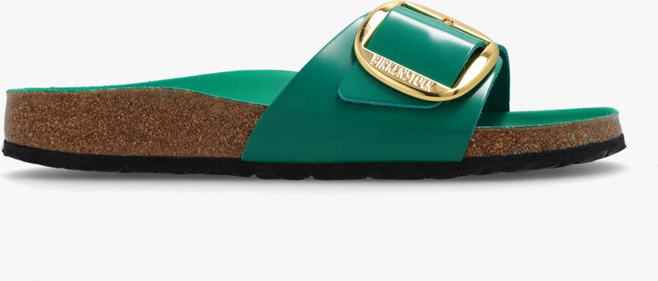 Birkenstock ‘Madrid Big Buckle’ Slides - ShopStyle Sandals