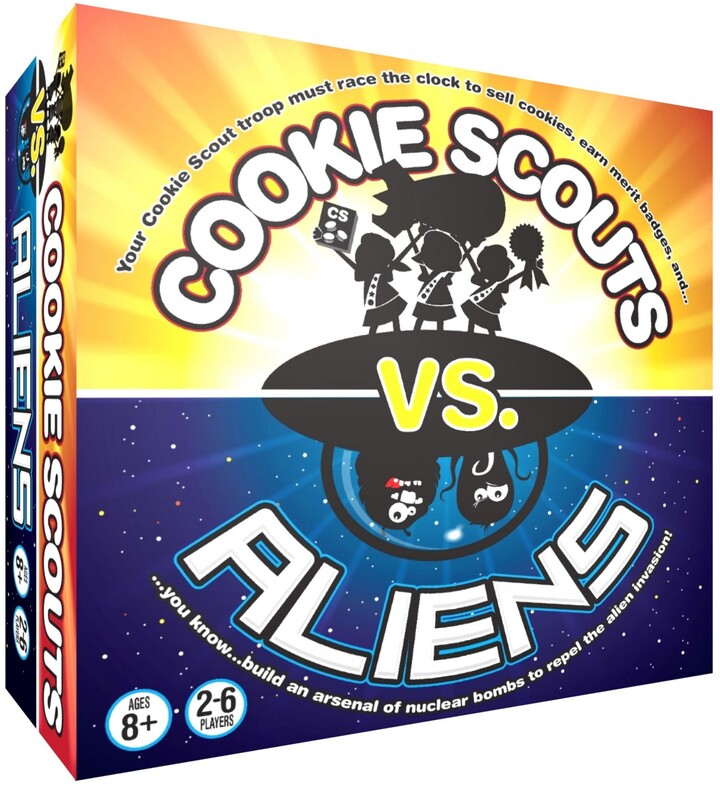 Topside Games Cookie Scouts Vs. Aliens - ShopStyle Toys