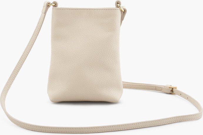 Quince Italian Pebbled Leather Phone Crossbody - ShopStyle Shoulder Bags