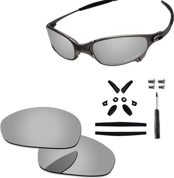PapaViva Replacement Lenses & Rubber Kits for Oakley Juliet Sunglasses ...
