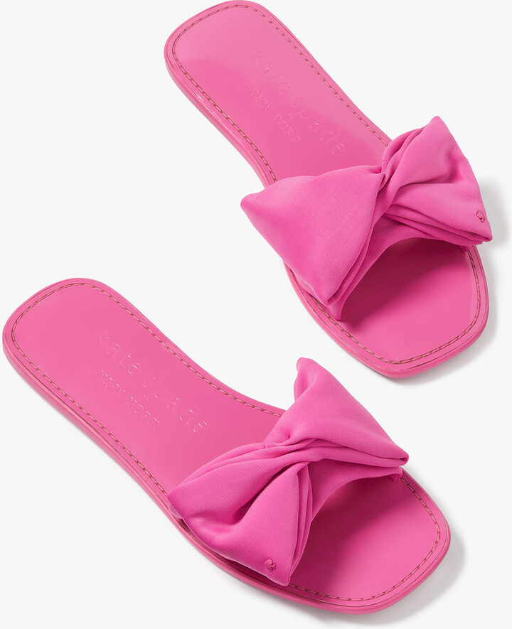 Kate Spade Bikini Bow Slide Sandals - ShopStyle