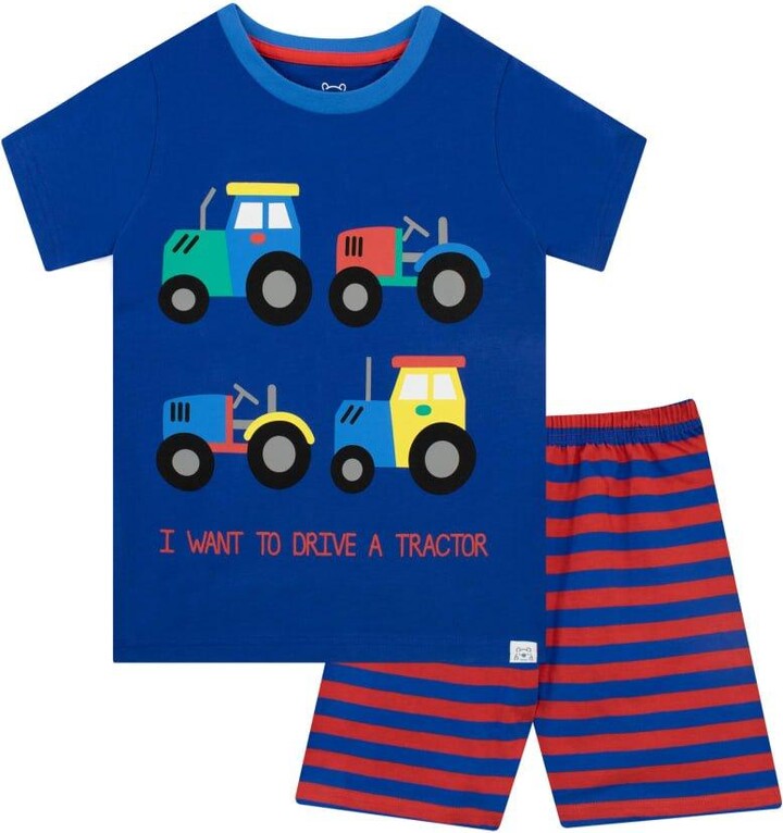 Harry Bear Stripey Tractor Pyjamas - ShopStyle