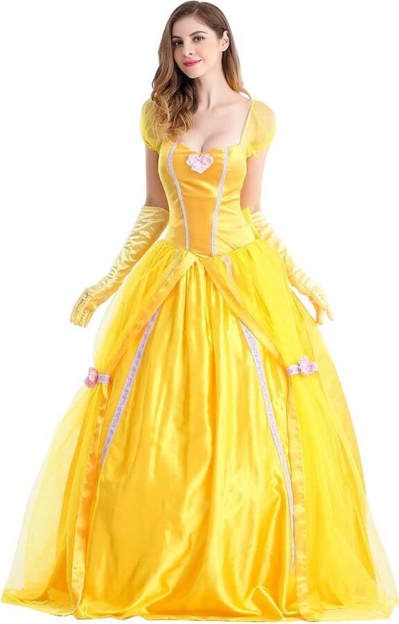 IBTOM CASTLE Princess Dresses for Women Fancy Halloween Party Dress Up ...