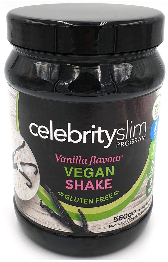 Celebrity Slim Vegan Vanilla Shake 560 grams - ShopStyle Food & Beverage